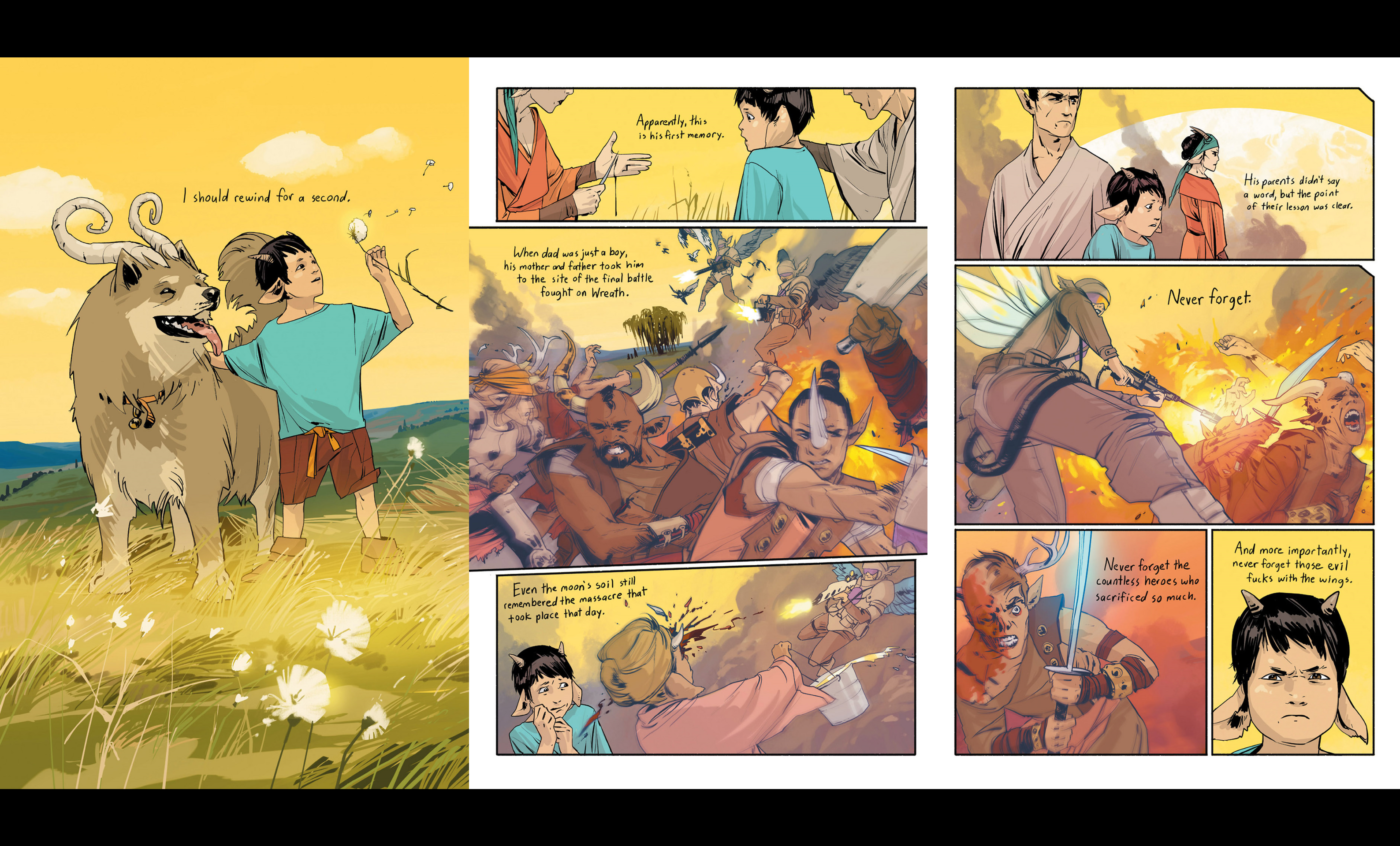 Saga Leaps into the Past of one of our Heroes - The Fandomentals