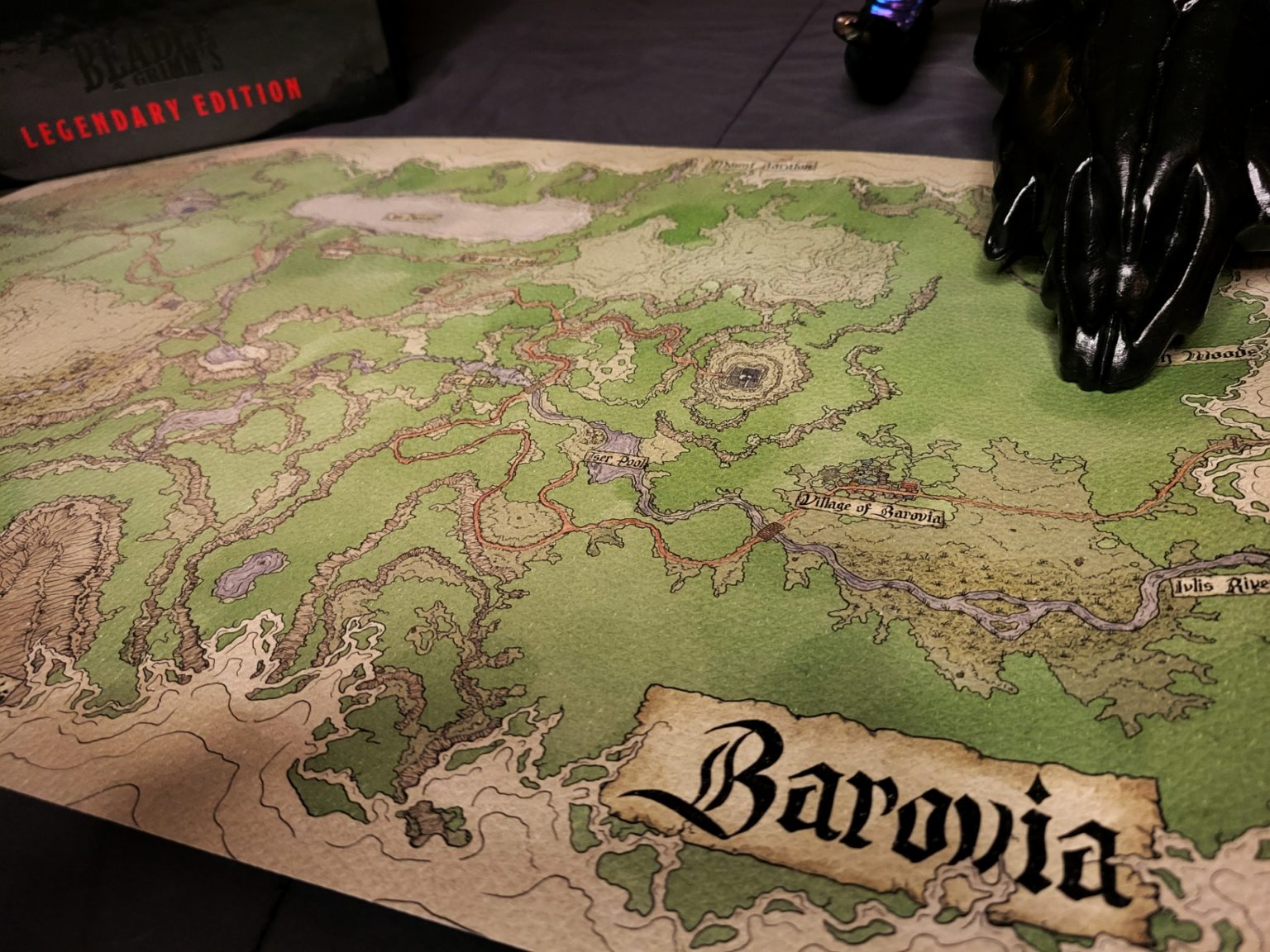 Curse of strahd castle ravenloft map - akklo