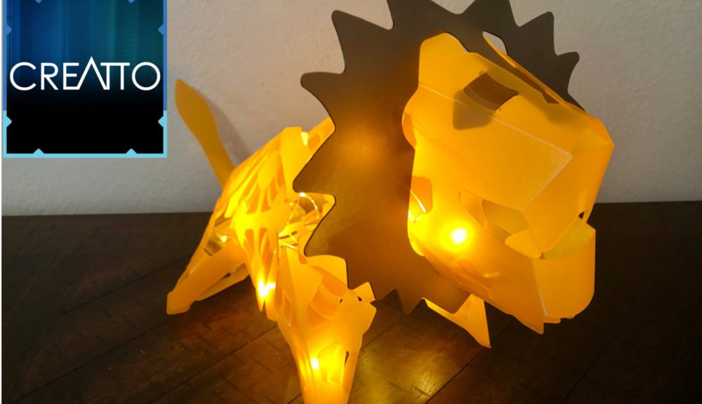 Creatto - Light Up Puzzle Art - Great Value In A Toy