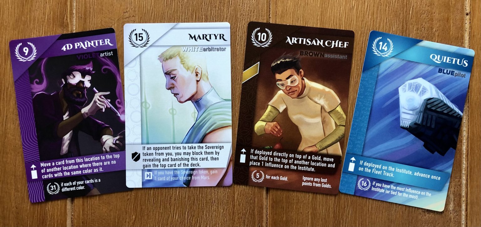 Red Rising - 14 Castes In a Novel Based Card Game