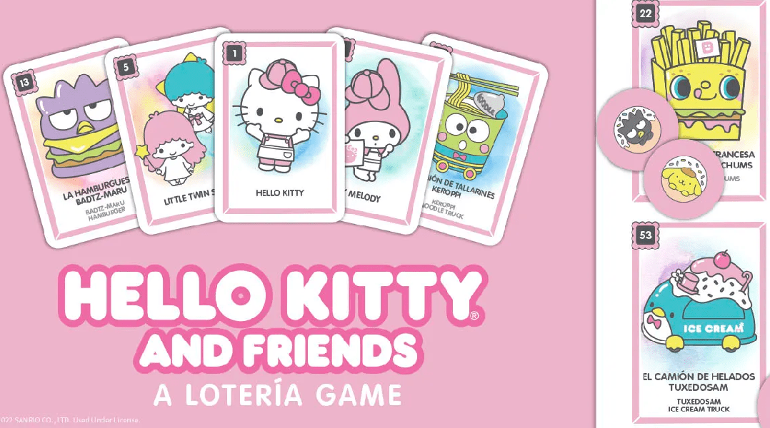 Lotería: Hello Kitty and Friends is Super Cute