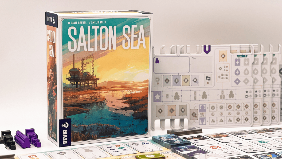 Devir Games Announces New Title 'Salton Sea', A Worker Placement Game ...