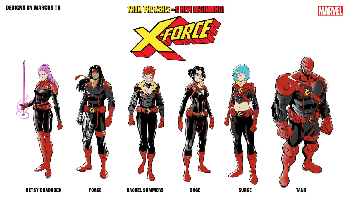 New Covers And Preview Show Forge And X-Force Trying To Fix The World ...