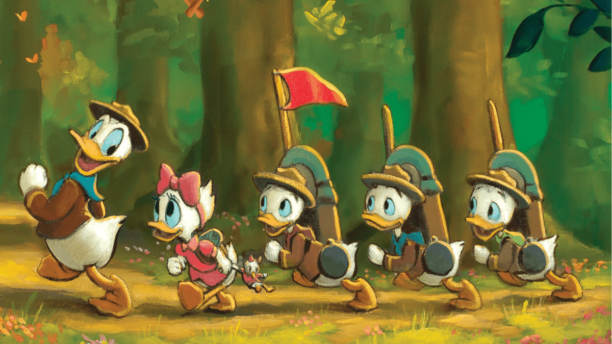 Become A Junior Woodchuck In Donald Duck: Happy Camper, A New Board ...