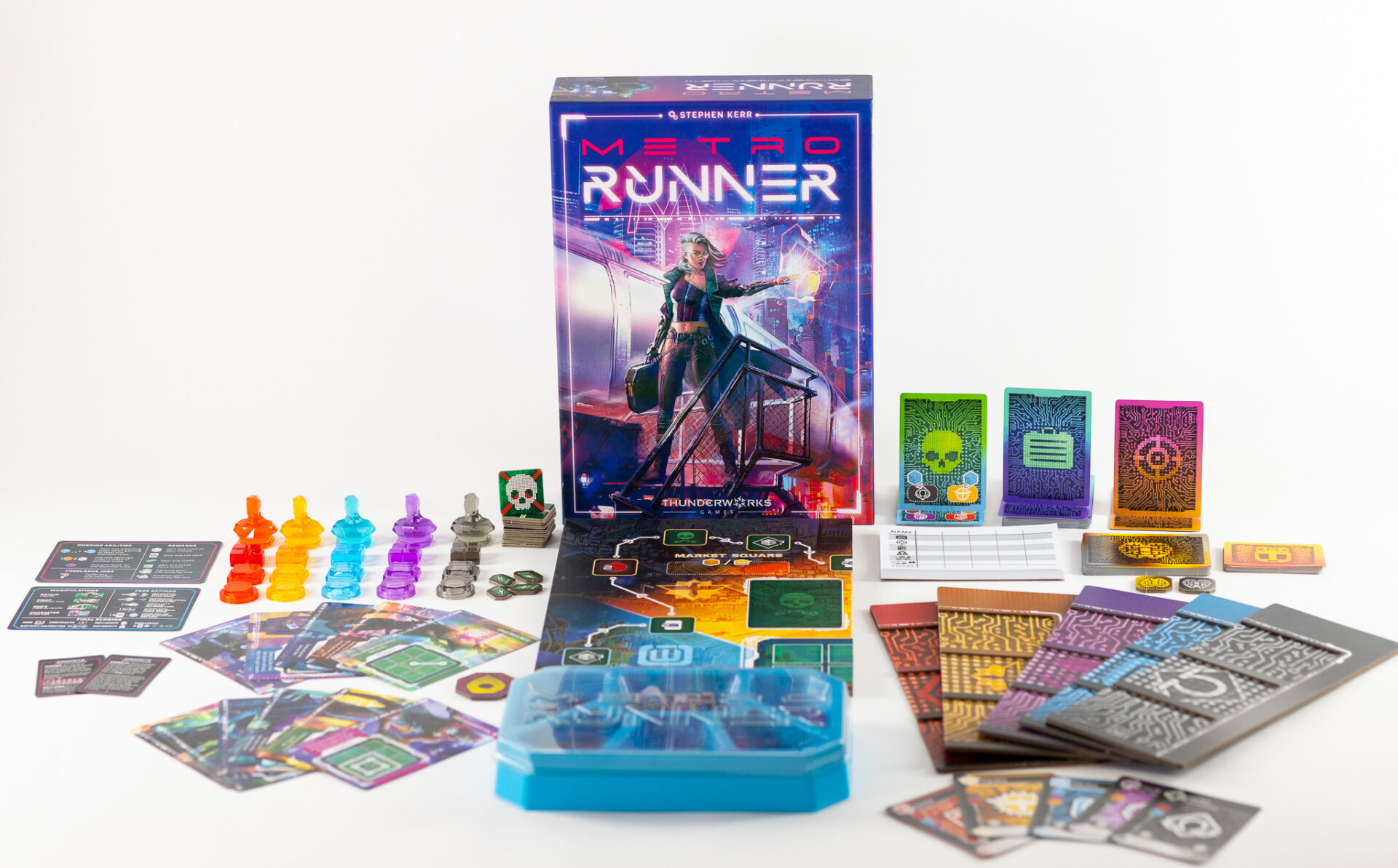 Metrorunner is the Perfect Rondel Cyberpunk Game